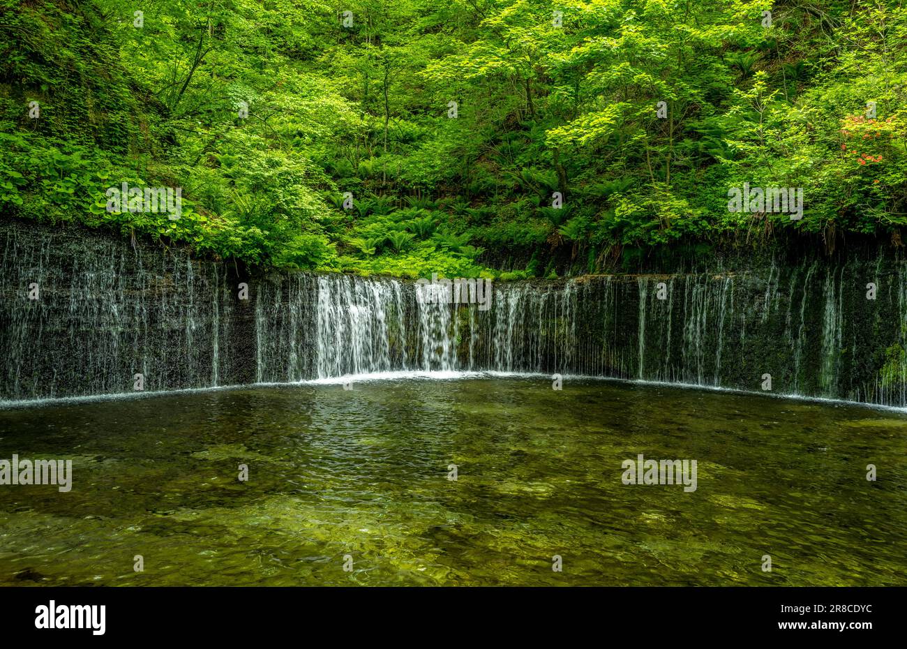Shiraito Waterfall in Karuizawa, Nagano Japan Stock Photo - Alamy