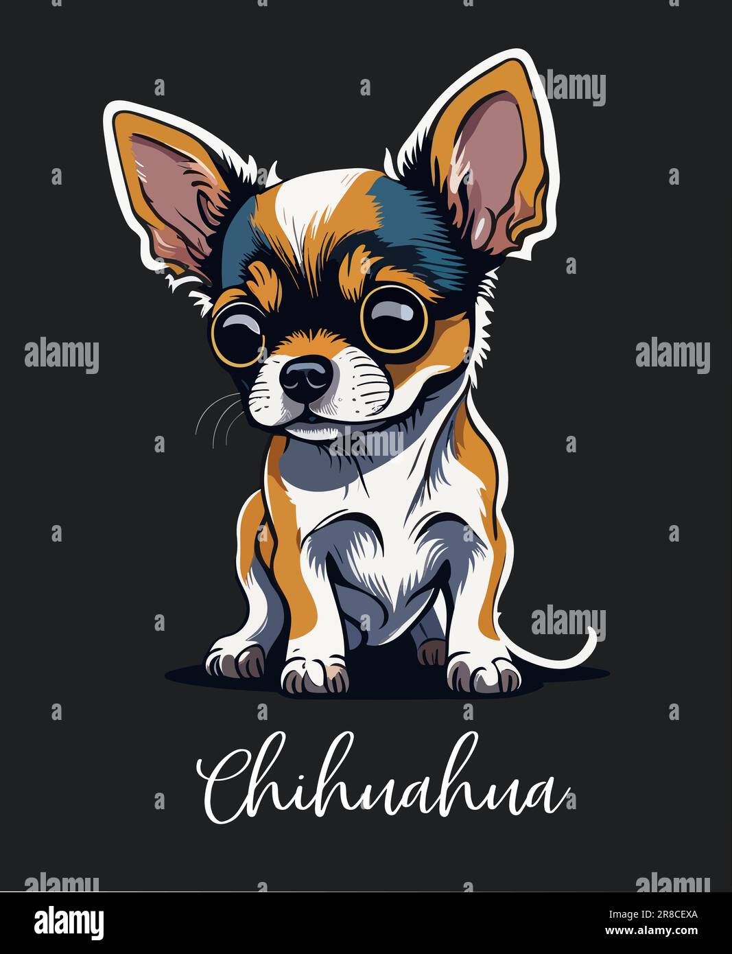 Chi dog Stock Vector Images - Alamy