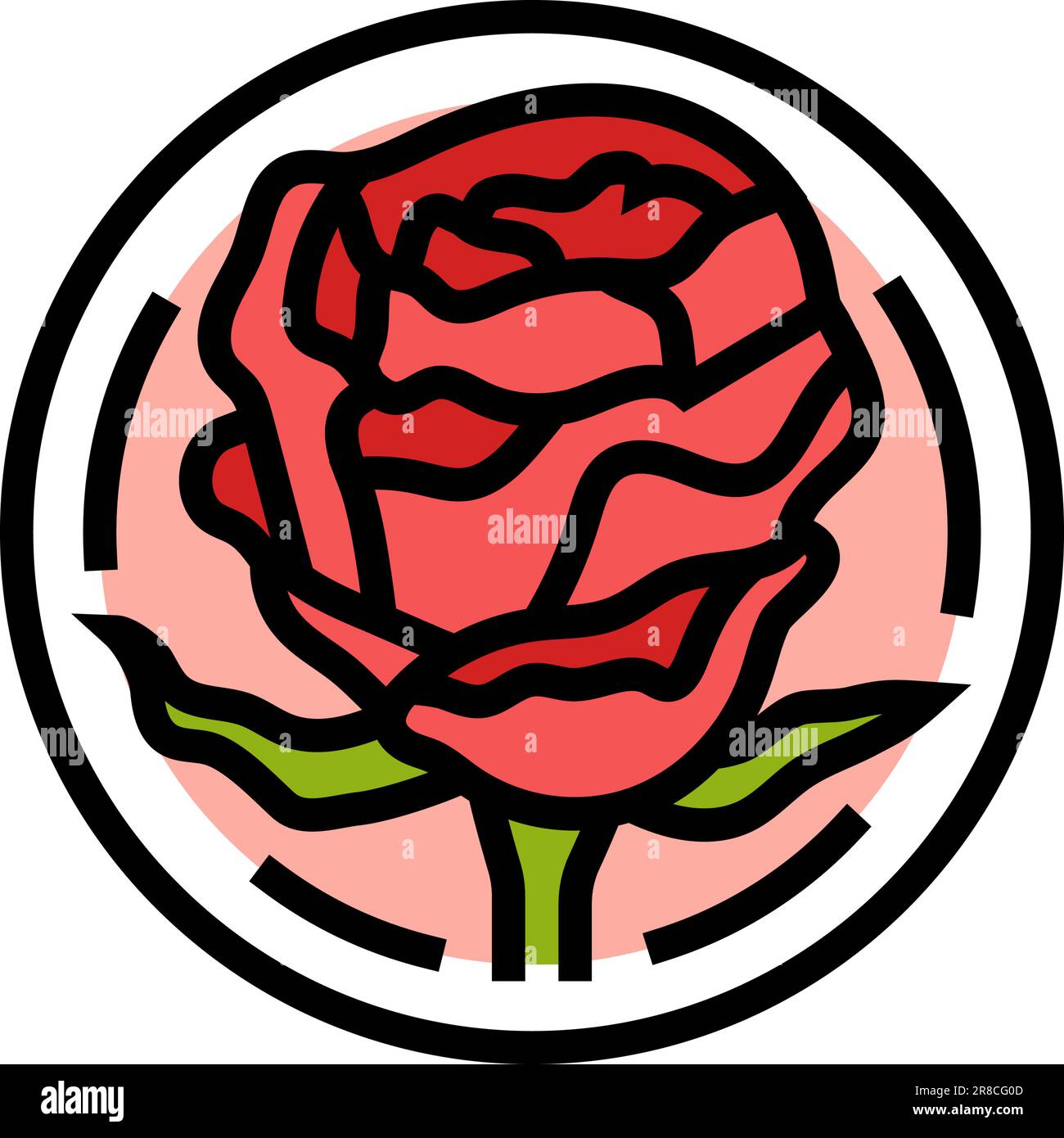 Leaves color line up Cut Out Stock Images & Pictures - Alamy