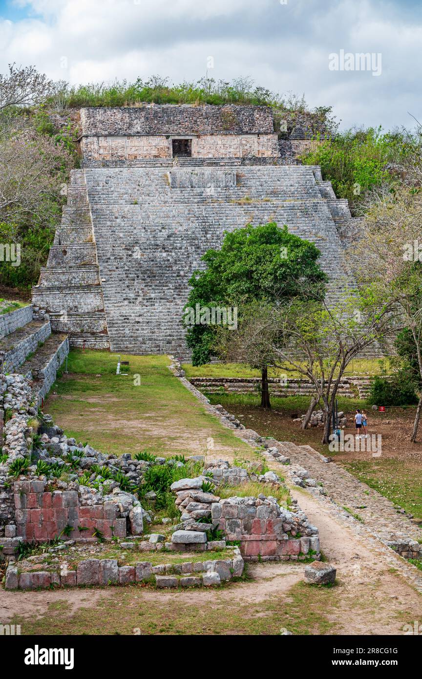 Maya Ruins in the Unesco World Heritage Site of Uxmal, in Yucatan ...