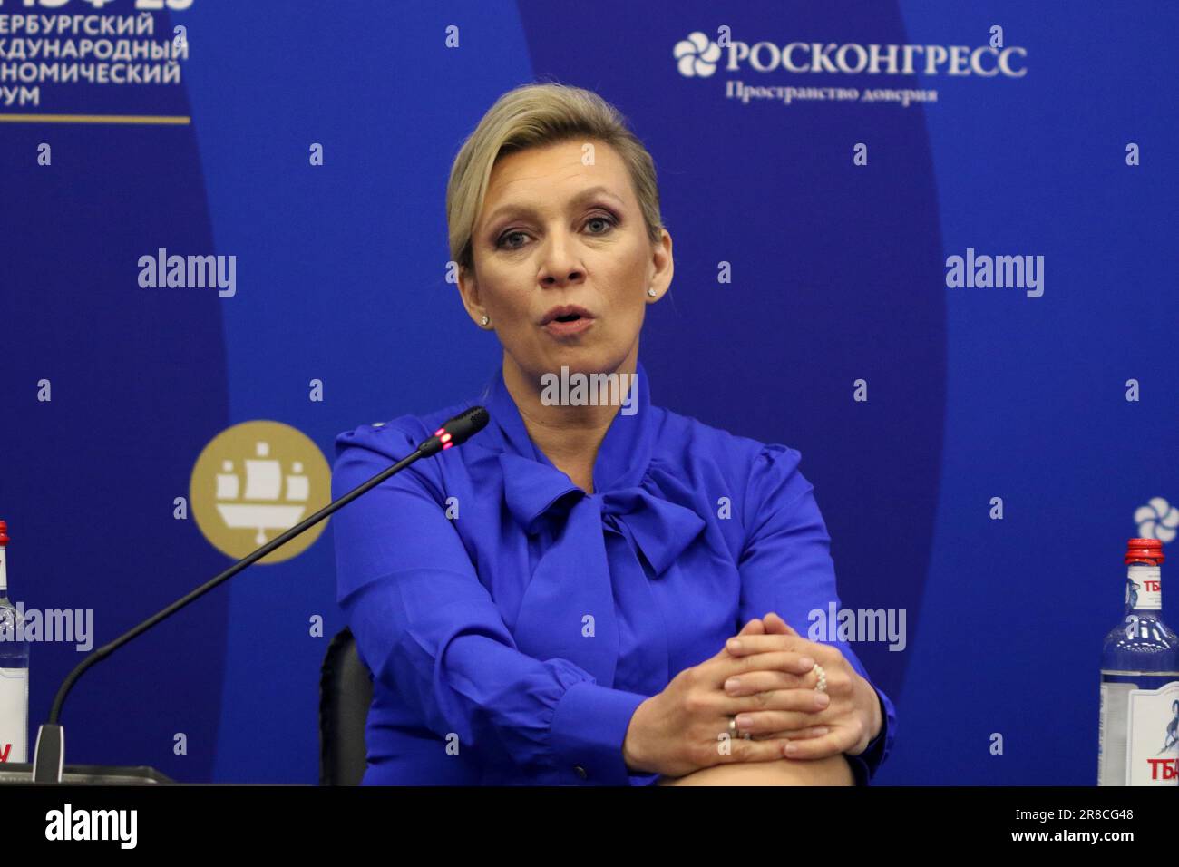 Maria Zakharova, Director, Department of Information and the Press ...