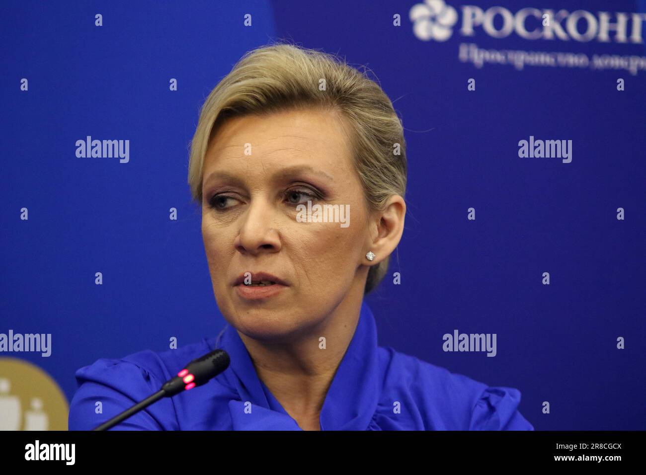 Maria Zakharova, Director, Department of Information and the Press ...