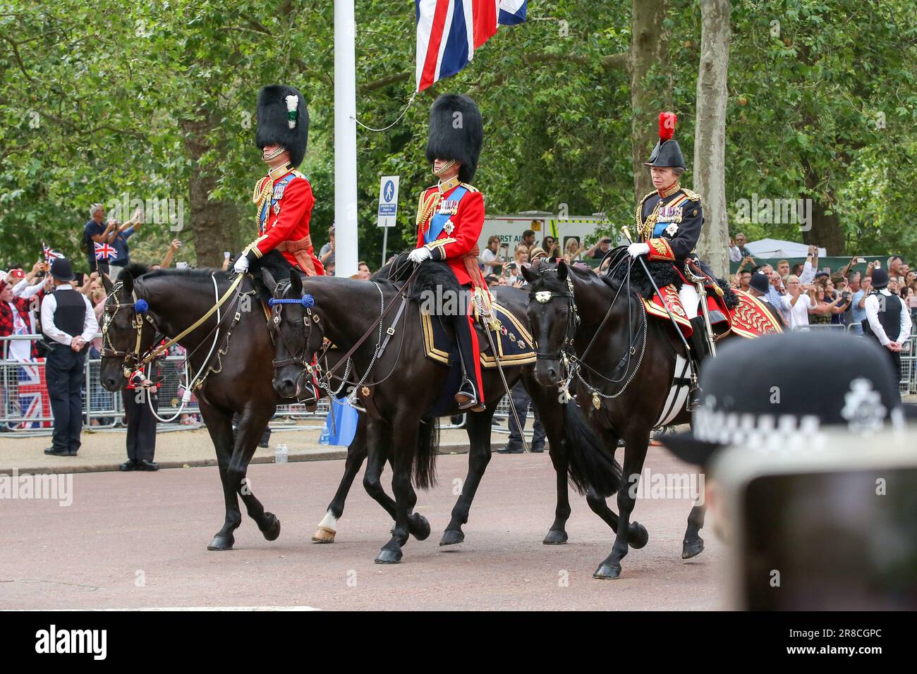 London, UK. 17th June, 2023. William, Prince of Wales, Prince Edward ...