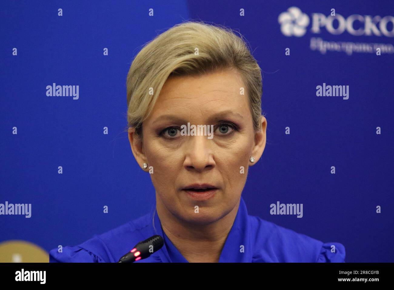 Maria Zakharova, Director, Department of Information and the Press ...