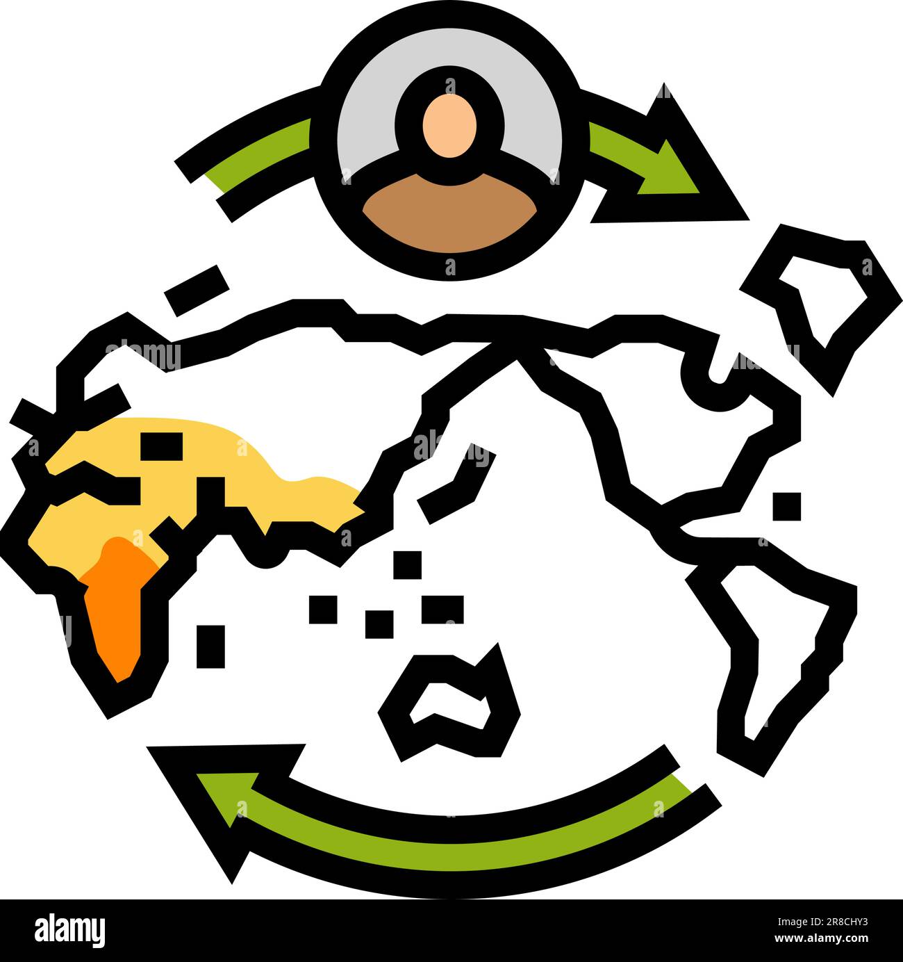 Human migration prehistoric hi-res stock photography and images - Alamy