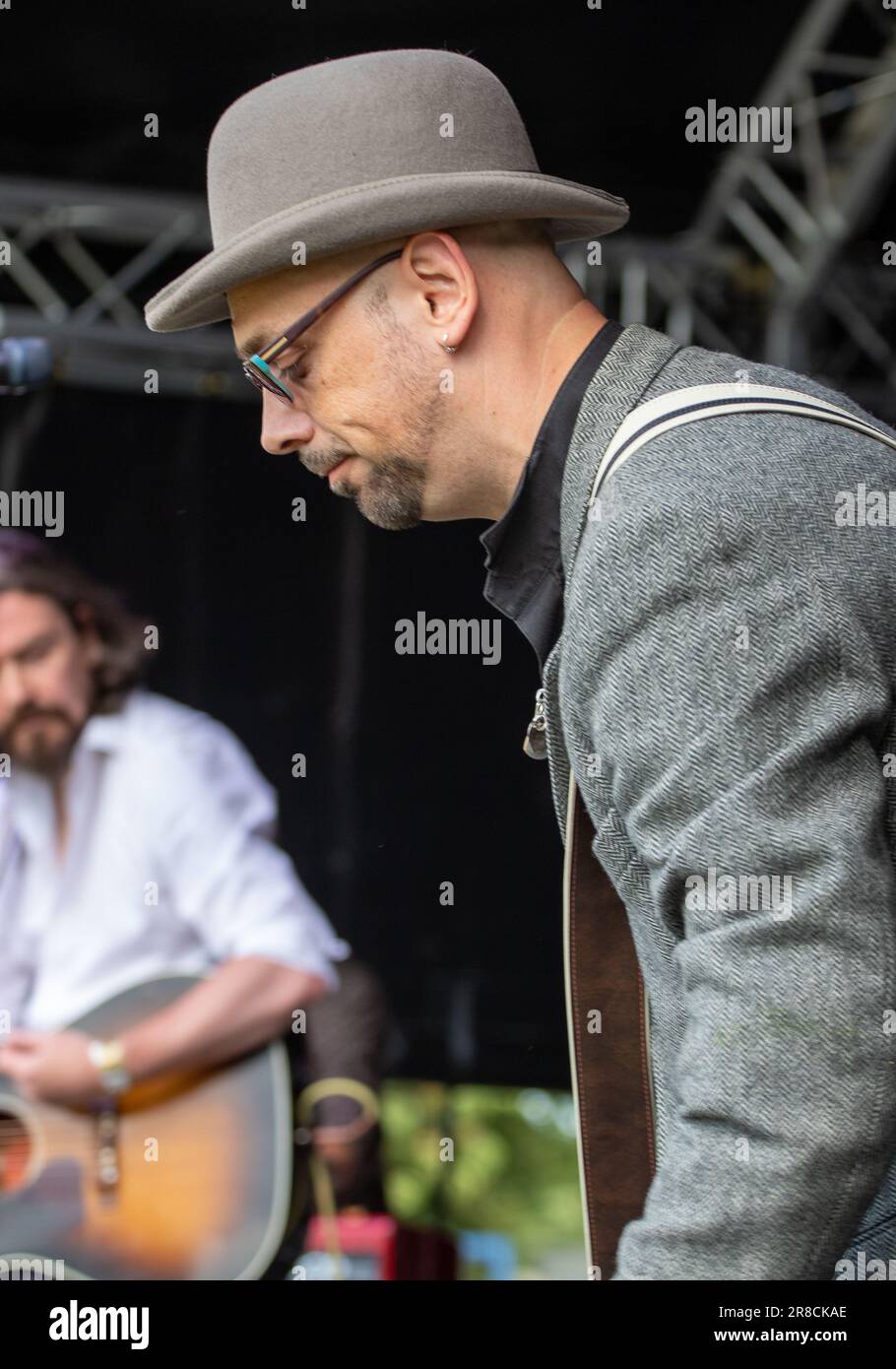 Players on the main stage at the 2017 Maverick Americana Festival in ...