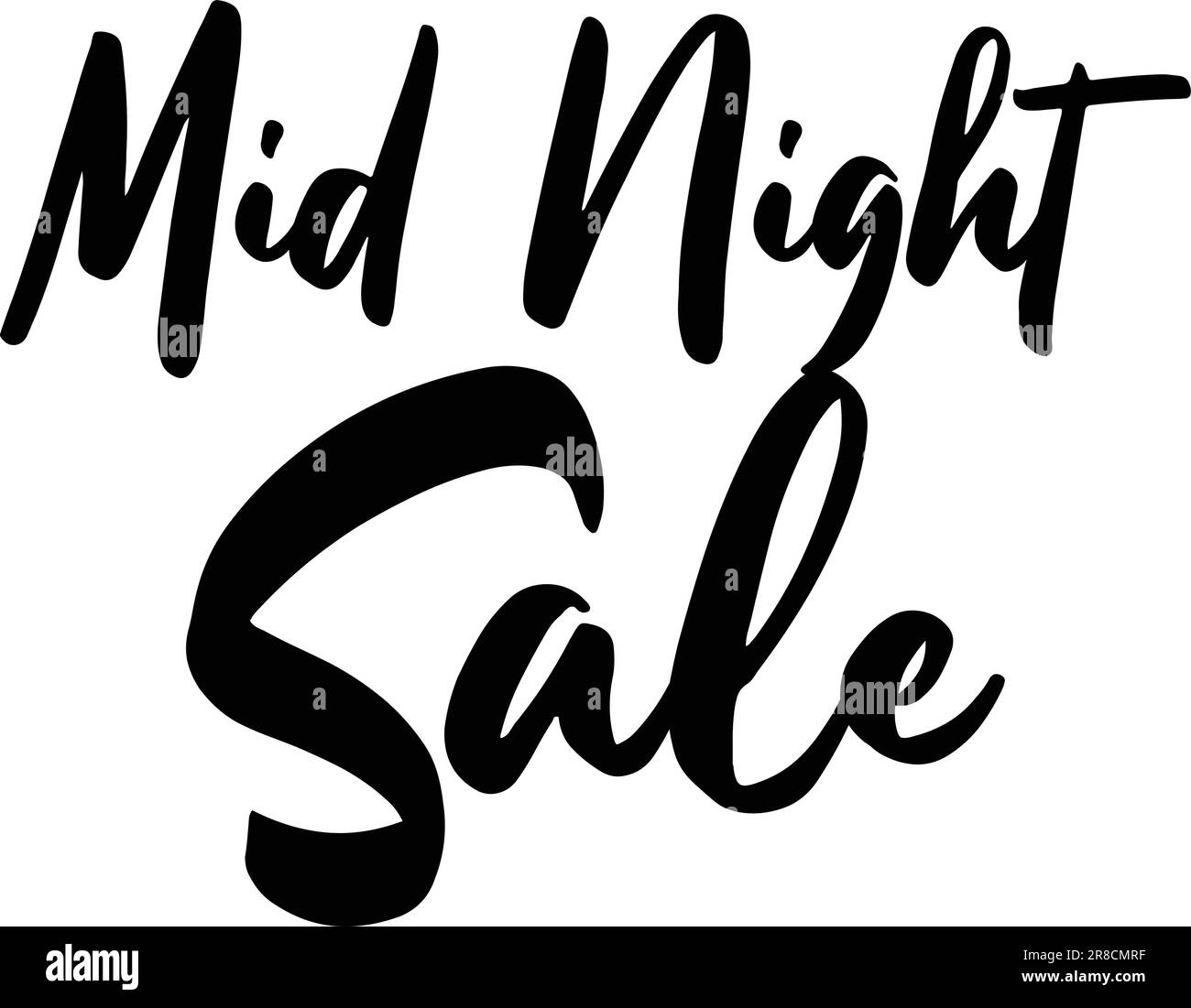 Bold Typography Text For Sale Banners Flyers and Templates Stock Vector ...