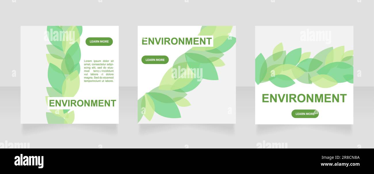 Waste disposal process web banner design template Stock Vector Image ...