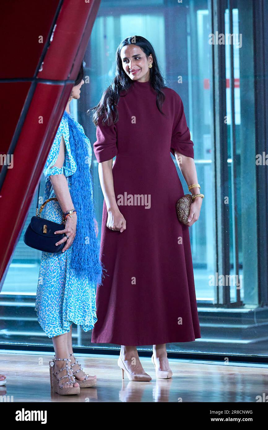 Madrid, Madrid, Spain. 20th June, 2023. Ana Patricia Botin, Hind bint ...