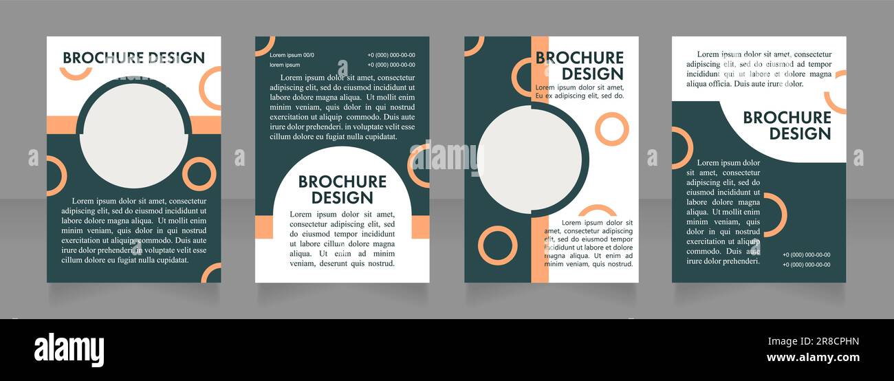 Hotel advertisement blank brochure layout design Stock Vector Image ...