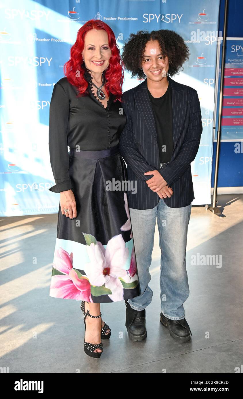 London, UK. 20th June, 2023. Carrie Grant and daughter attends the ...