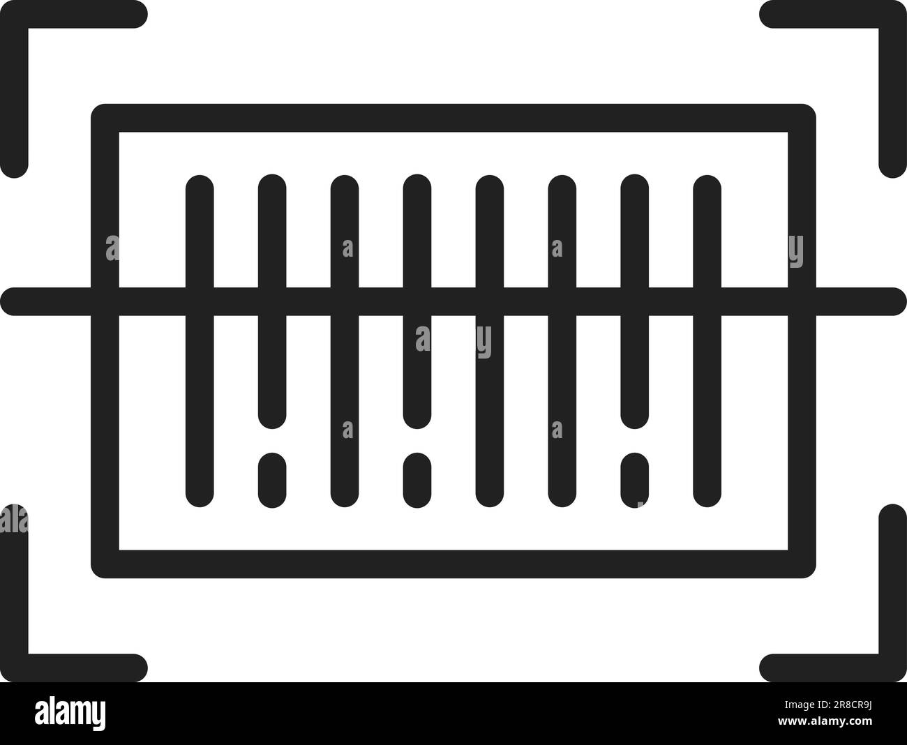 Barcode Scanner Icon Image Stock Vector Image & Art - Alamy
