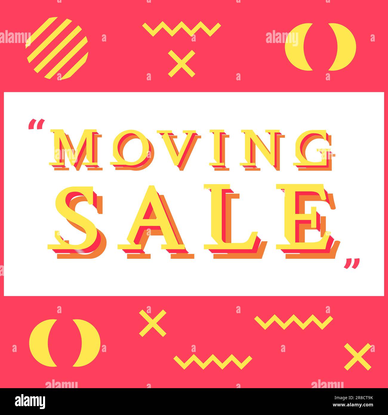 Red post garage Stock Vector Images - Alamy