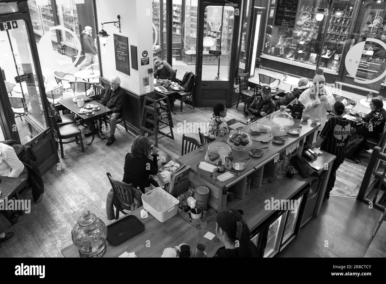 Morgan arcade Black and White Stock Photos & Images - Alamy