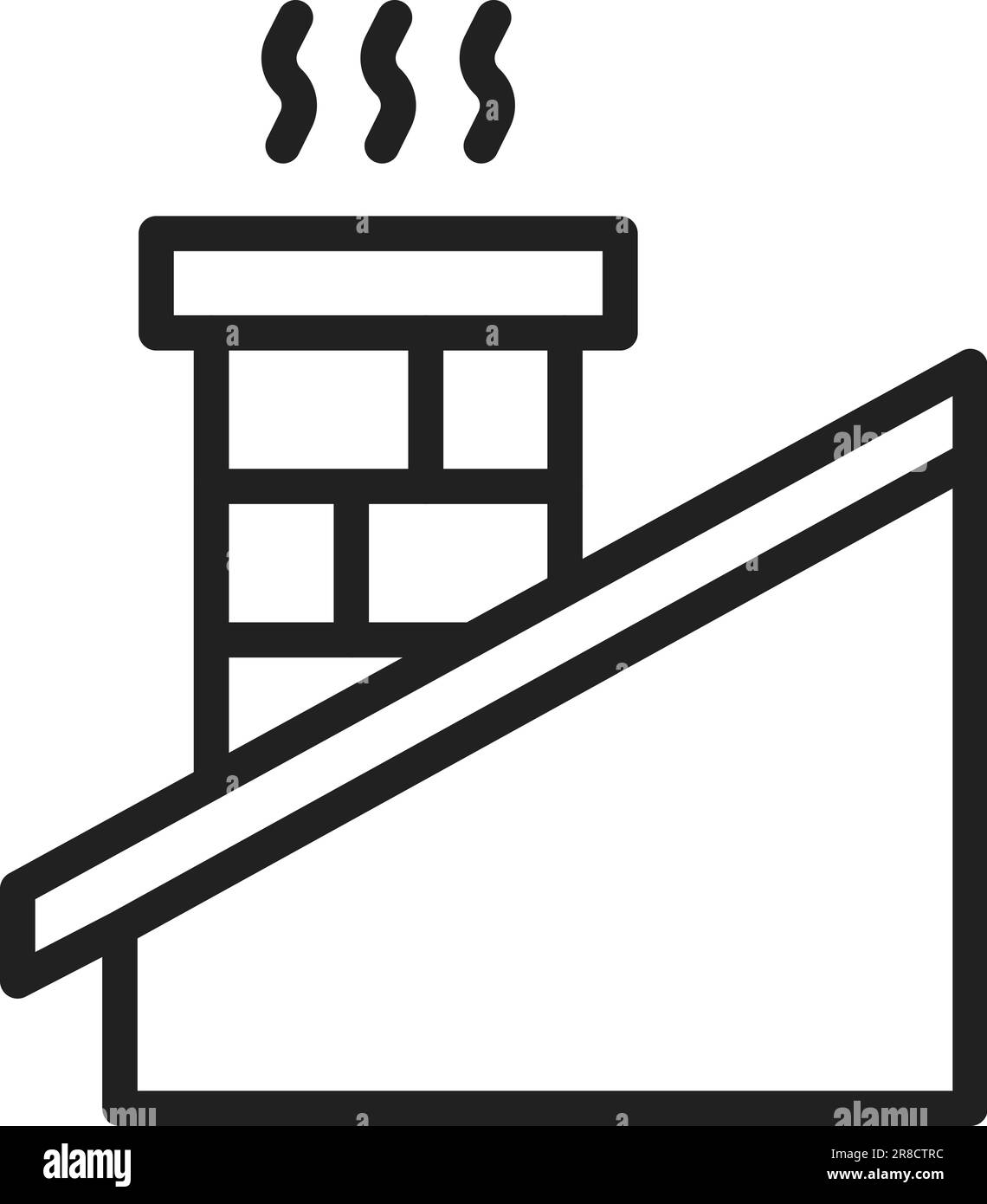 Chimney Icon Image Stock Vector Image & Art - Alamy