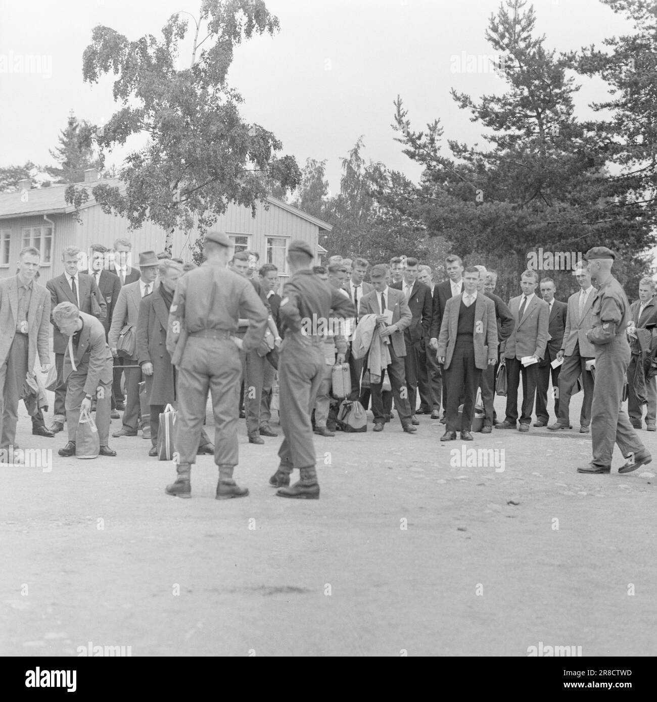 Current 32-1-1960: Thore becomes a recruit Becoming a recruit is ...