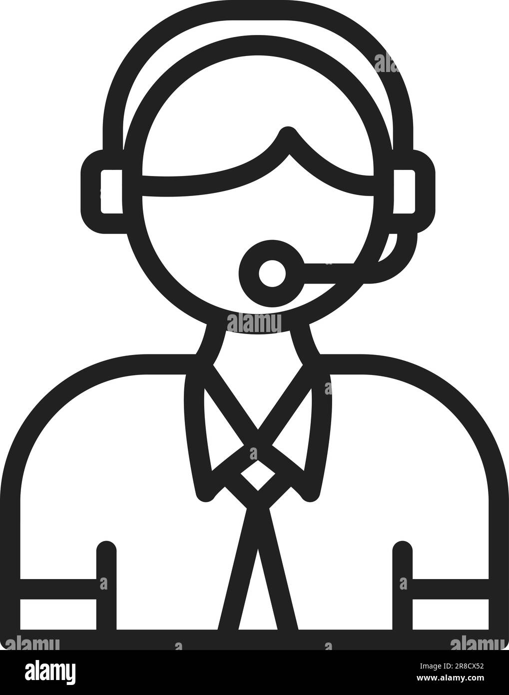 Customer Service Icon Image Stock Vector Image & Art - Alamy