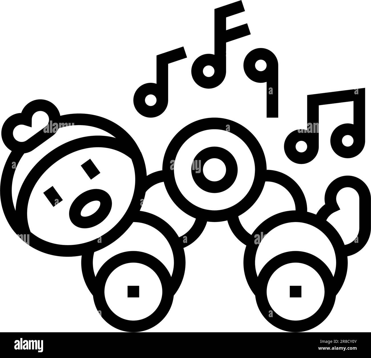 baby toddler toy line icon vector illustration Stock Vector Image & Art ...