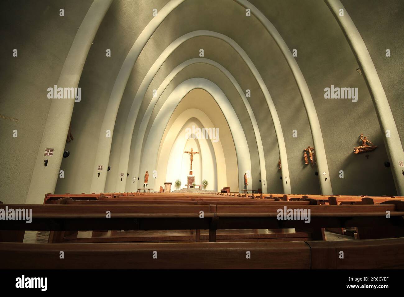 Chillan cathedral chile hi-res stock photography and images - Alamy