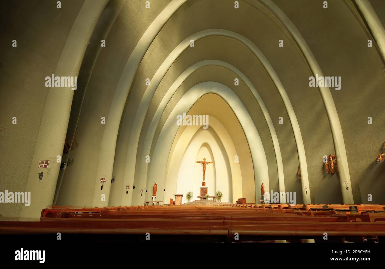 Chillan cathedral chile hi-res stock photography and images - Alamy