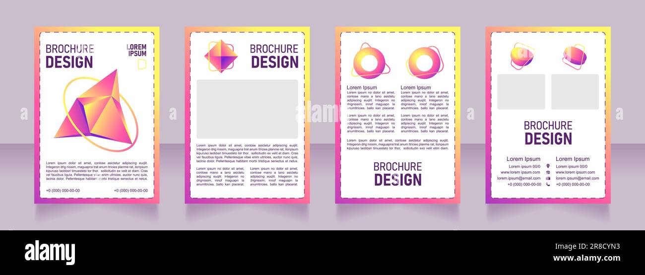 Abstract blank brochure design Stock Vector Image & Art - Alamy