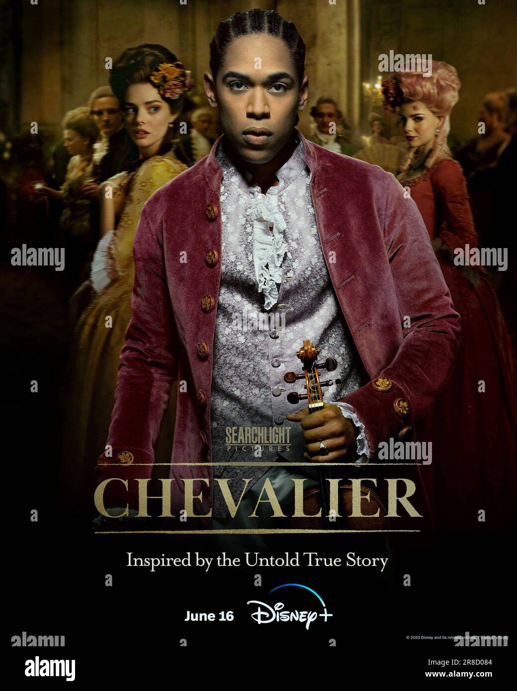 CHEVALIER, poster, from left: Samara Weaving, Kelvin Harrison Jr. as ...