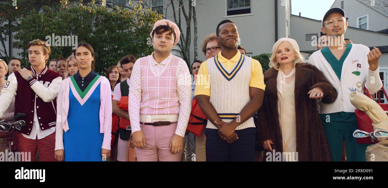 THE COUNTRY CLUB, front row from left: David Levi, Sophia Robert, John ...