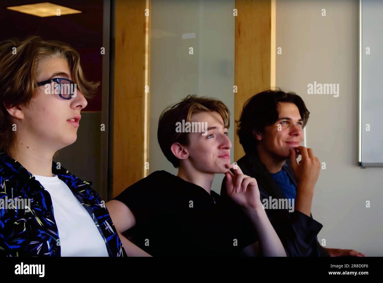 THE GET RICH QUICK SCHEME, from left: Tyler Griswold, Samuel L. Pierce ...