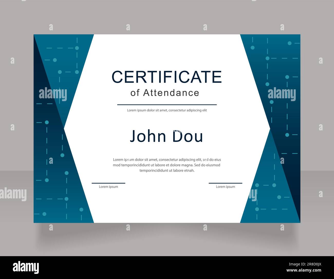 Technology school graduation certificate design template Stock Vector ...