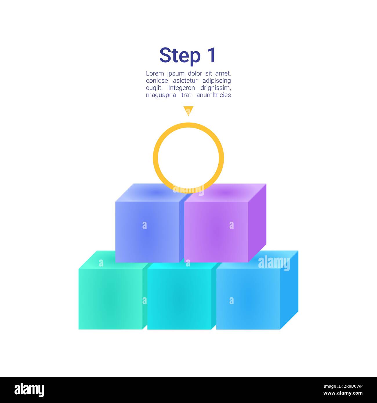 Block circle hi-res stock photography and images - Alamy