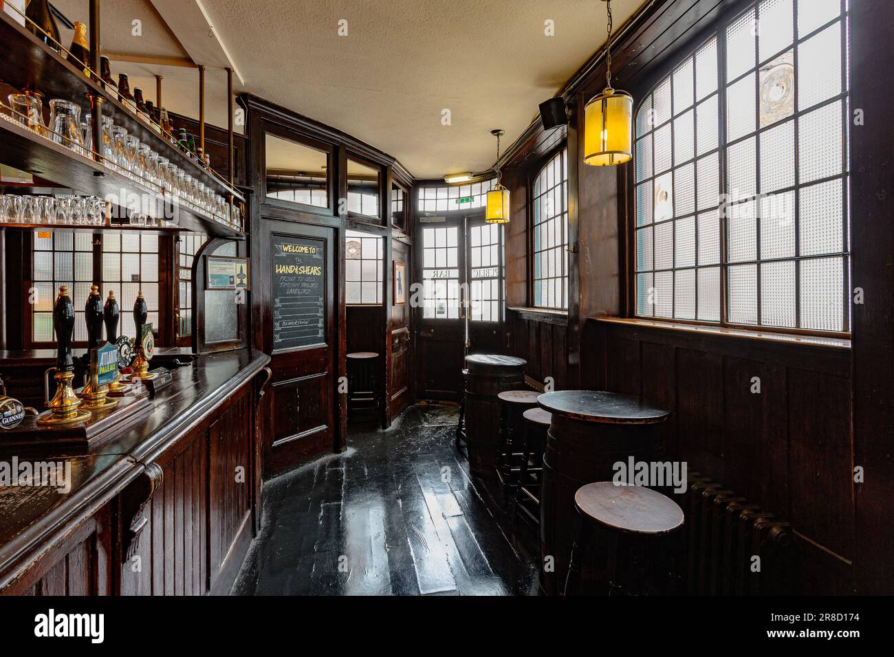 Exterior of the Hand and Shears pub in London ,United Kingdom Stock ...
