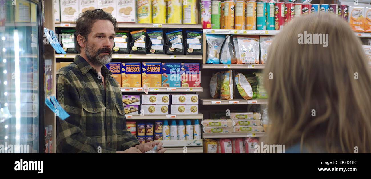 MIDDAY BLACK MIDNIGHT BLUE, from left: Chris Stack, Merritt Wever, 2022 ...