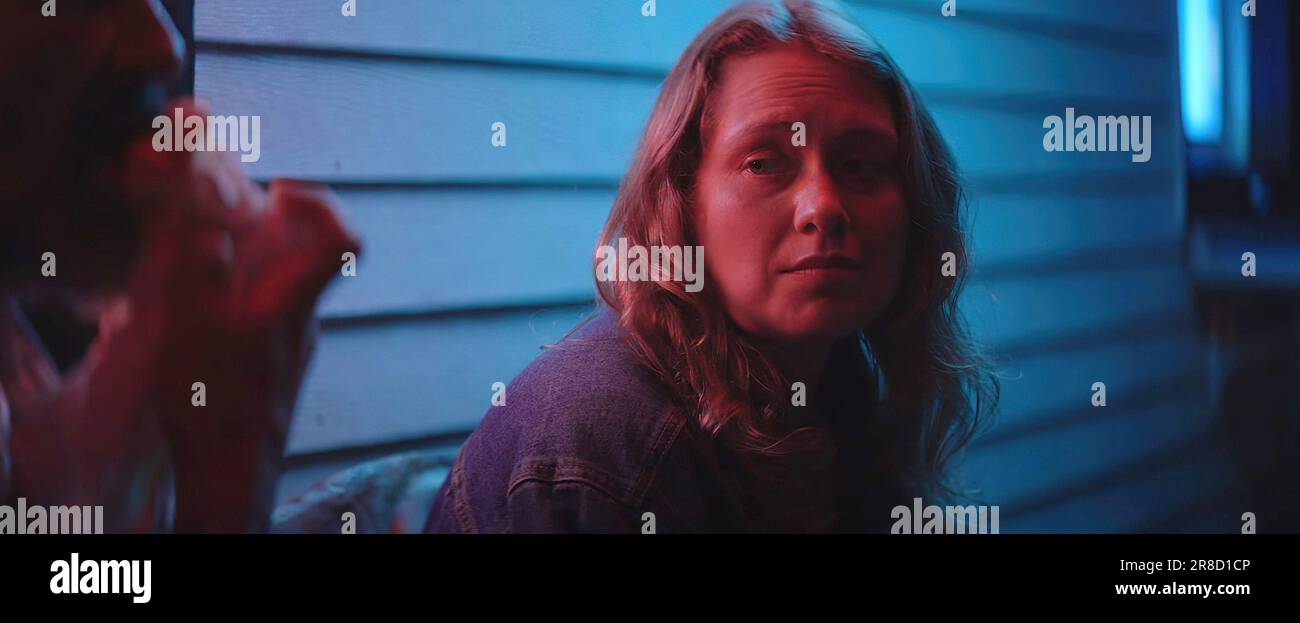 MIDDAY BLACK MIDNIGHT BLUE, from left: Chris Stack, Merritt Wever, 2022 ...