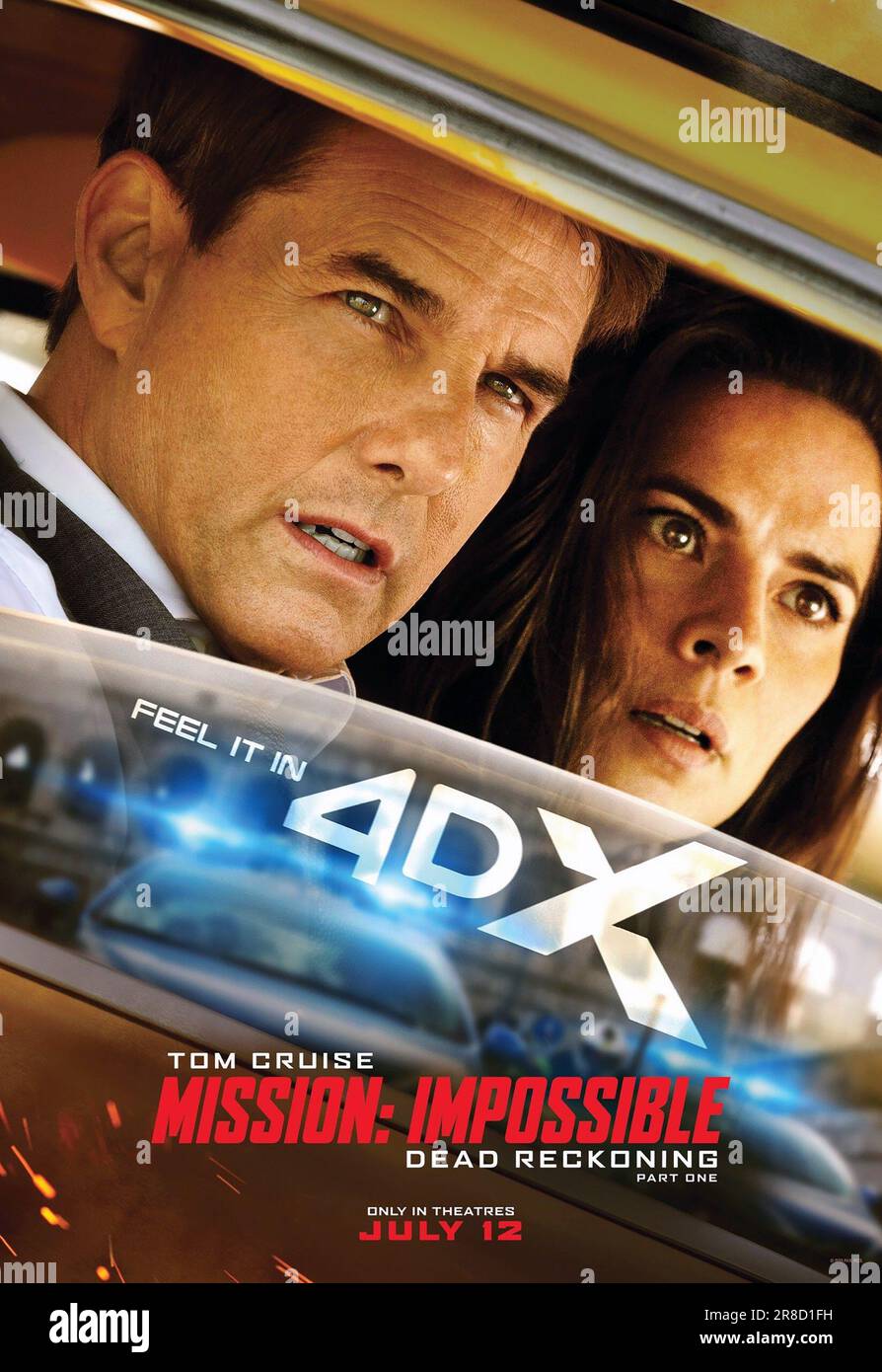 MISSION: IMPOSSIBLE - DEAD RECKONING PART ONE, (aka MISSION: IMPOSSIBLE 7), US 4DX poster, from ...