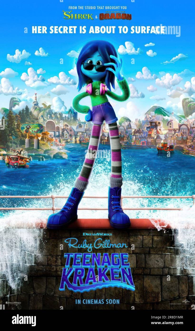 RUBY GILLMAN, TEENAGE KRAKEN, character poster, Ruby Gillman (voice ... RUBY GILLMAN, TEENAGE KRAKEN, character poster, Ruby Gillman (voice ...