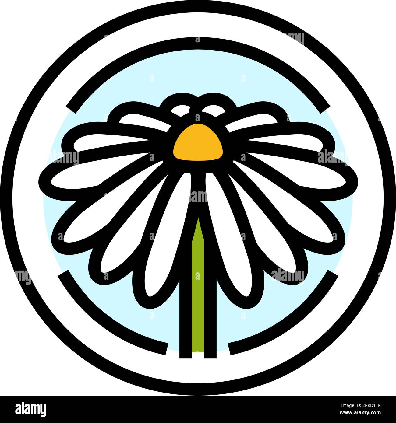 chamomile cosmetic plant color icon vector illustration Stock Vector ...