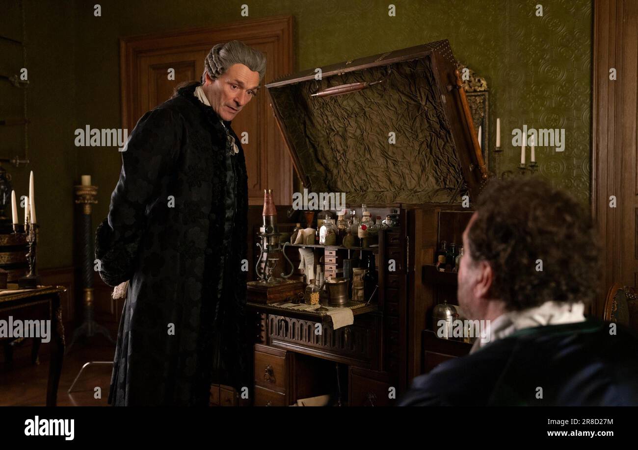 THE GREAT, from left: Julian Barratt, Douglas Hodge (back to camera ...