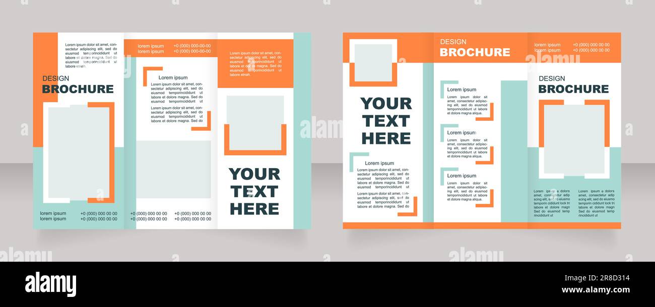 Promotional campaign for new brand trifold brochure template design ...