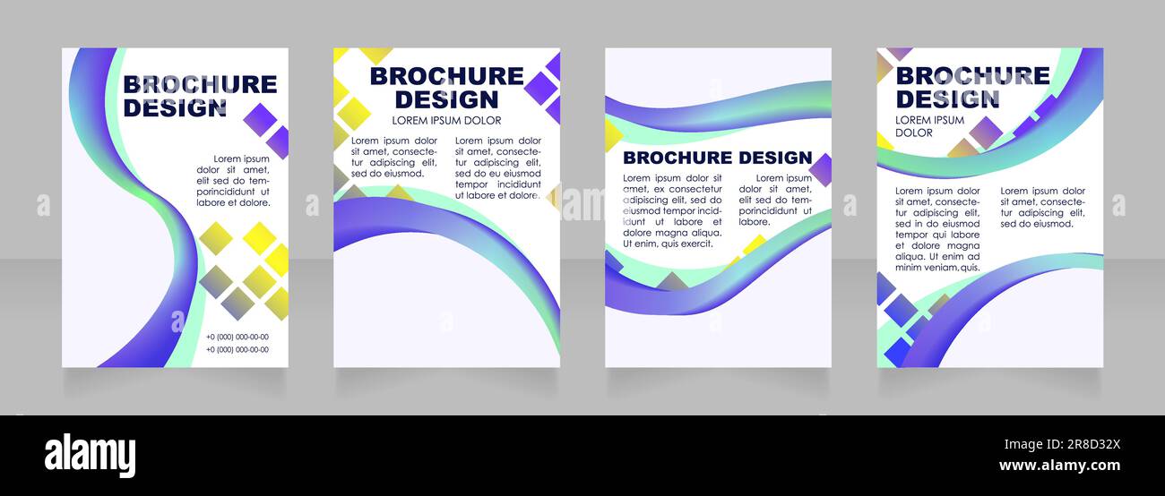 Health care blank brochure layout design Stock Vector Image & Art - Alamy