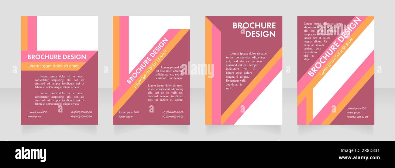 Business networking event presentation blank brochure layout design ...