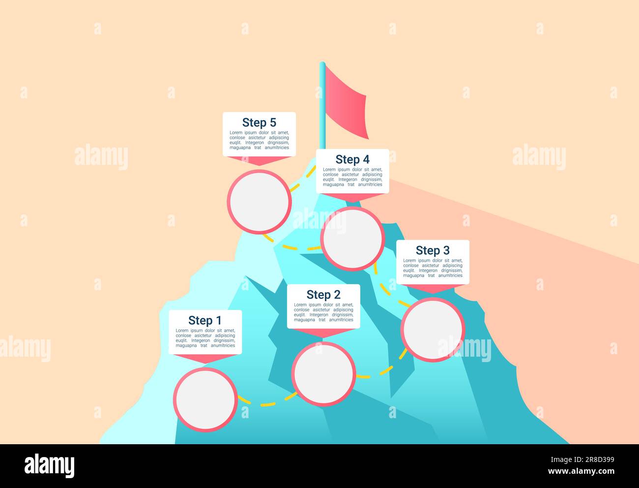 Leadership development infographic chart design template Stock Vector Image & Art - Alamy