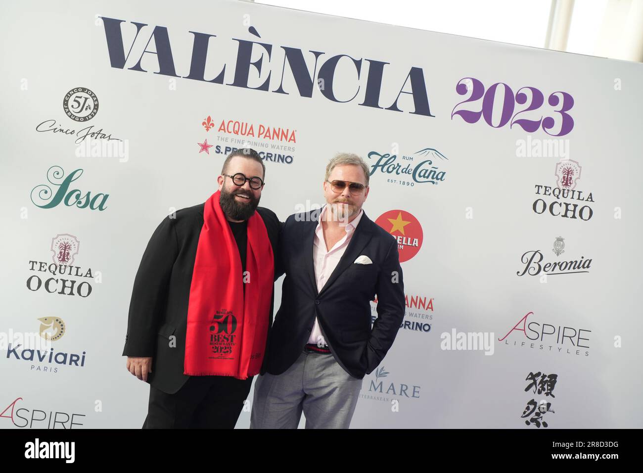 Orfali Bros Bistro chef Mohammad Orfali (l) poses during 'The World's ...