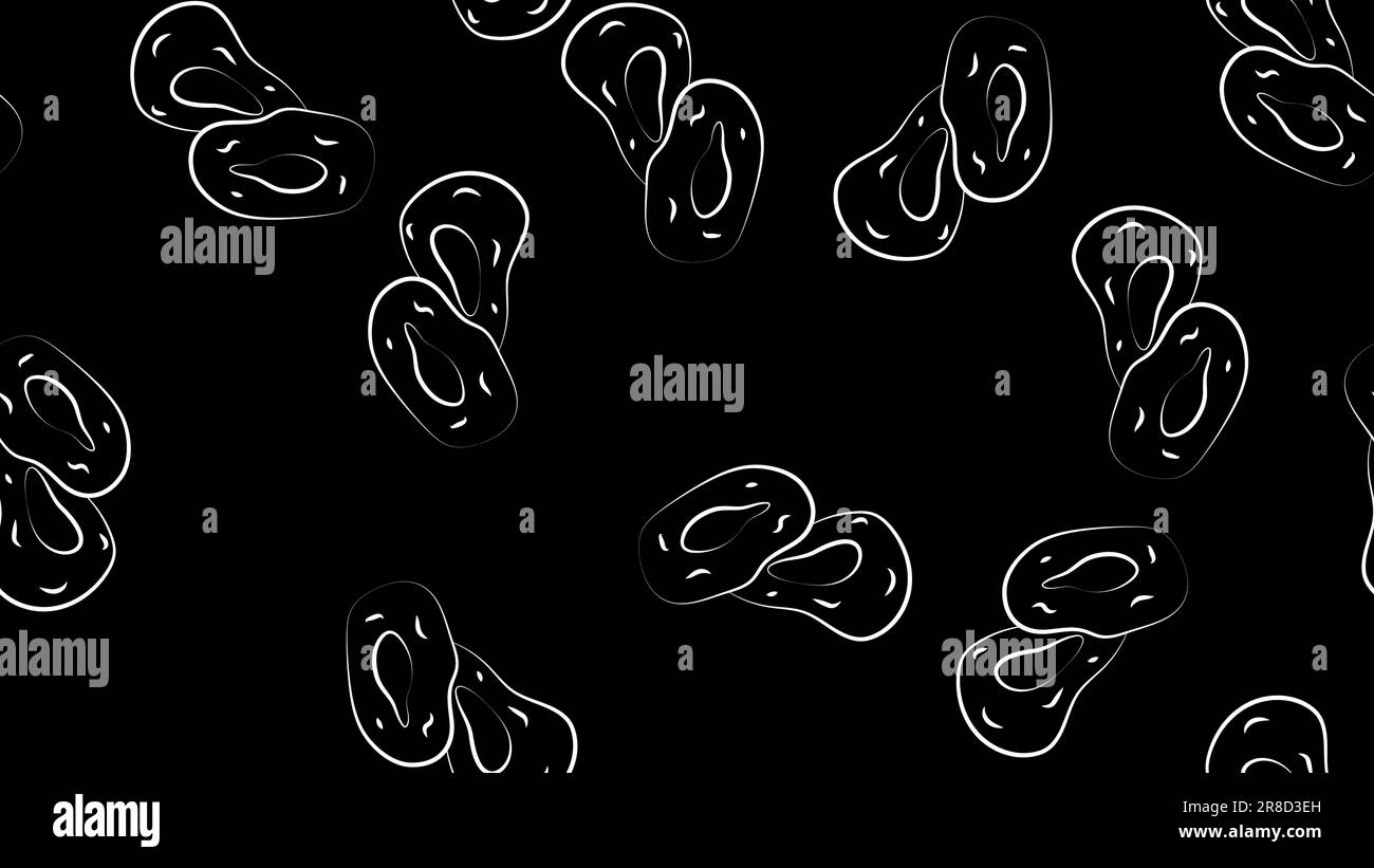 Onion ring sketch. Hand drawn fried snack. Street fast food vector ...