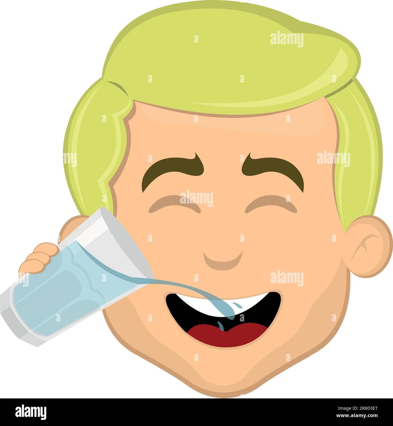 Hair freshness Stock Vector Images - Alamy