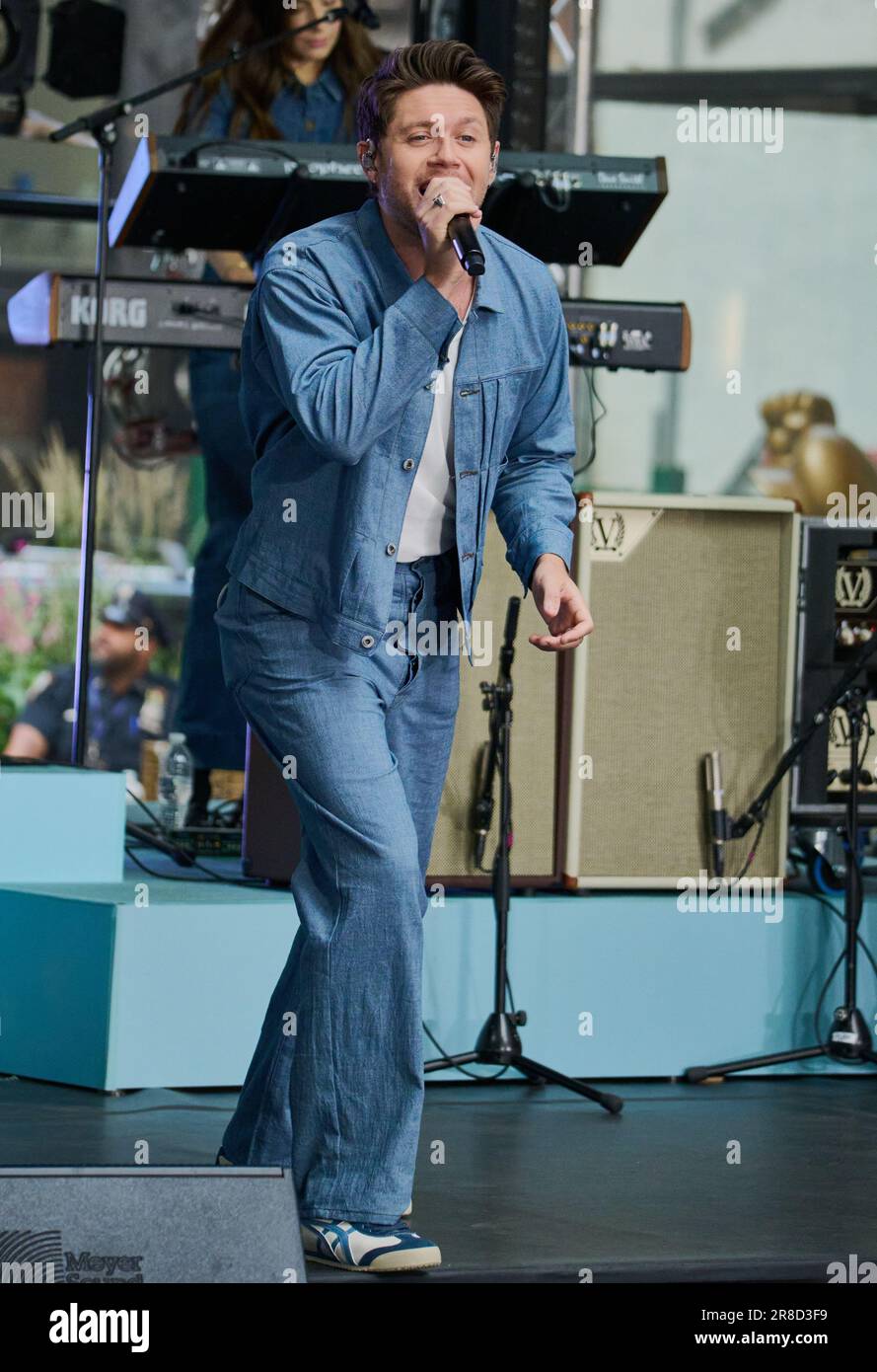 NEW YORK, NY, USA - JUNE 09, 2023: Niall Horan Performs on NBC's "Today ...