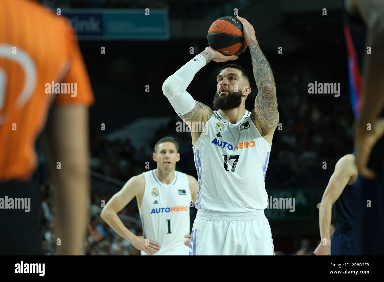 the player Vincent Poirier of Real Madrid during Final Playoff of Liga ...