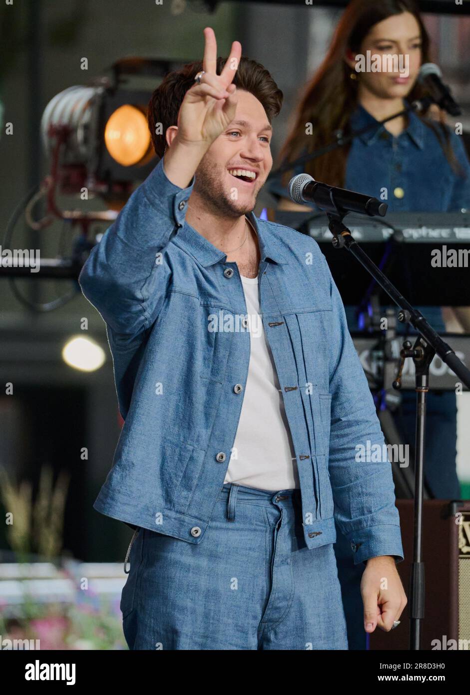 NEW YORK, NY, USA - JUNE 09, 2023: Niall Horan Performs on NBC's "Today ...