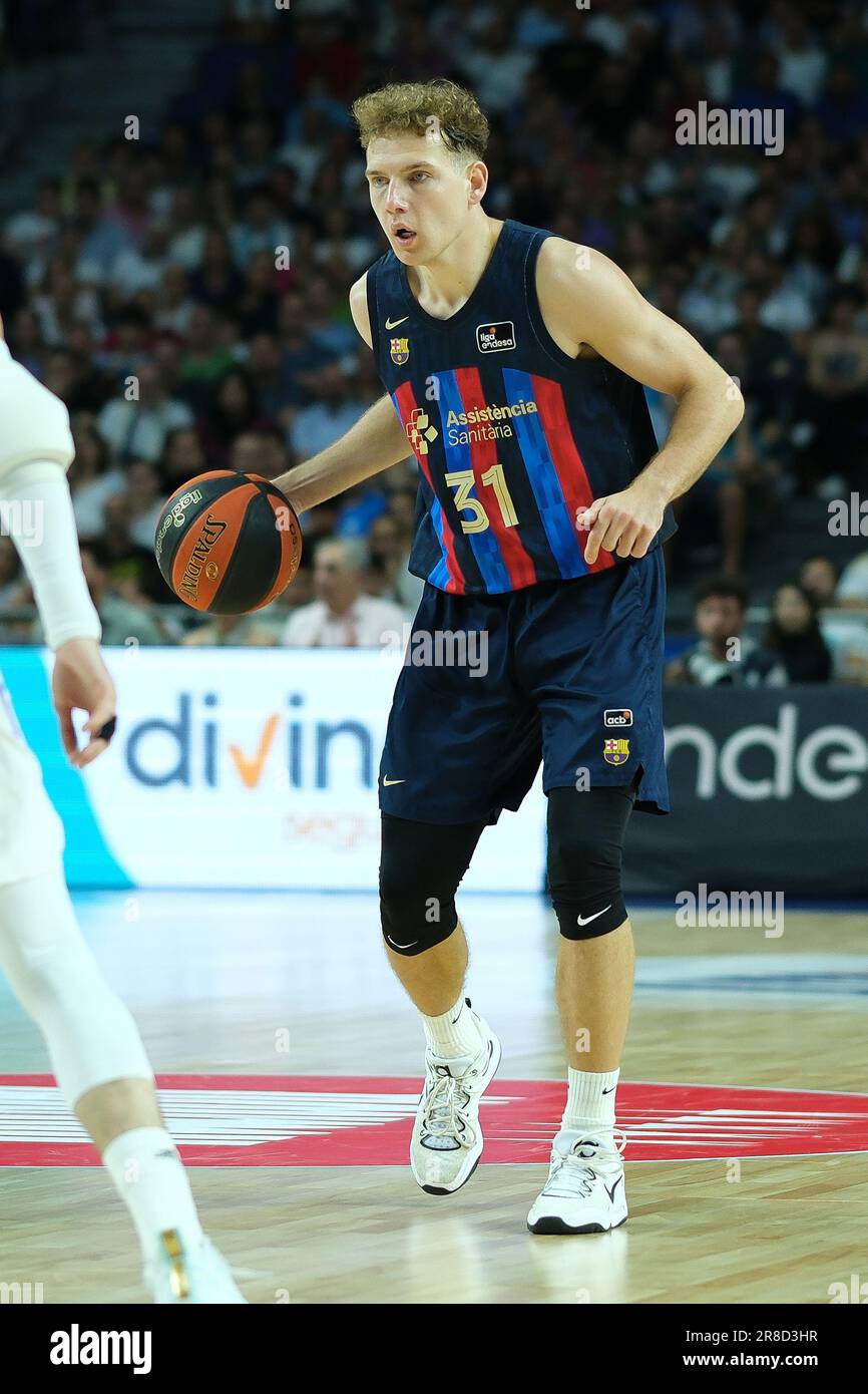 the player Rokas Jokubaitis of FC Barcelona during Final Playoff of ...