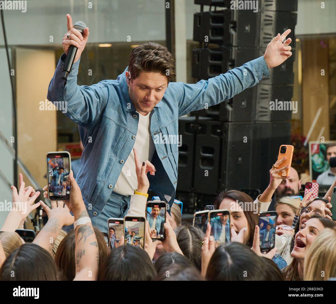 NEW YORK, NY, USA - JUNE 09, 2023: Niall Horan Performs on NBC's "Today ...