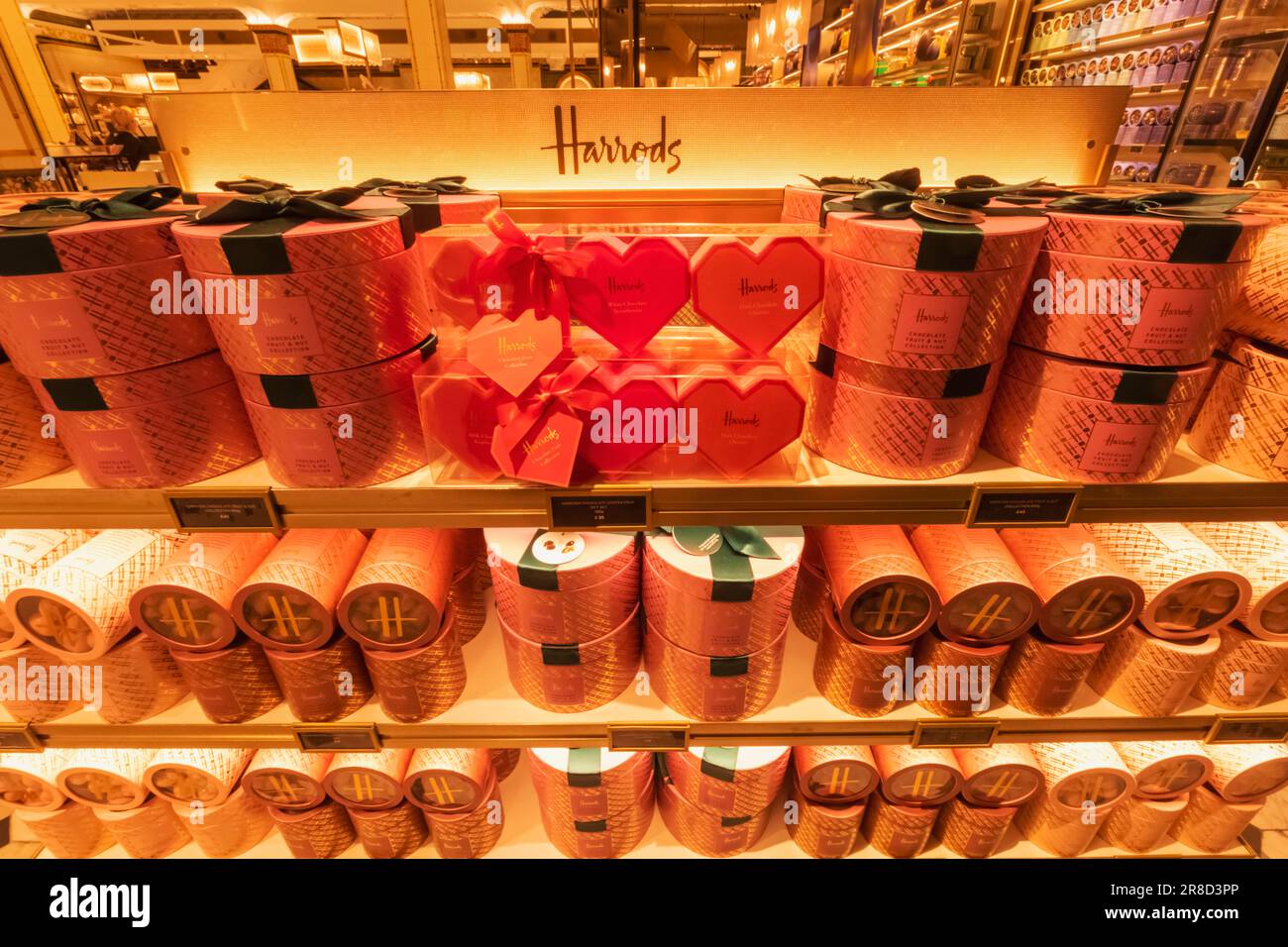 England, London, Knightsbridge, Harrods, Food Hall, Chocolate Box ...